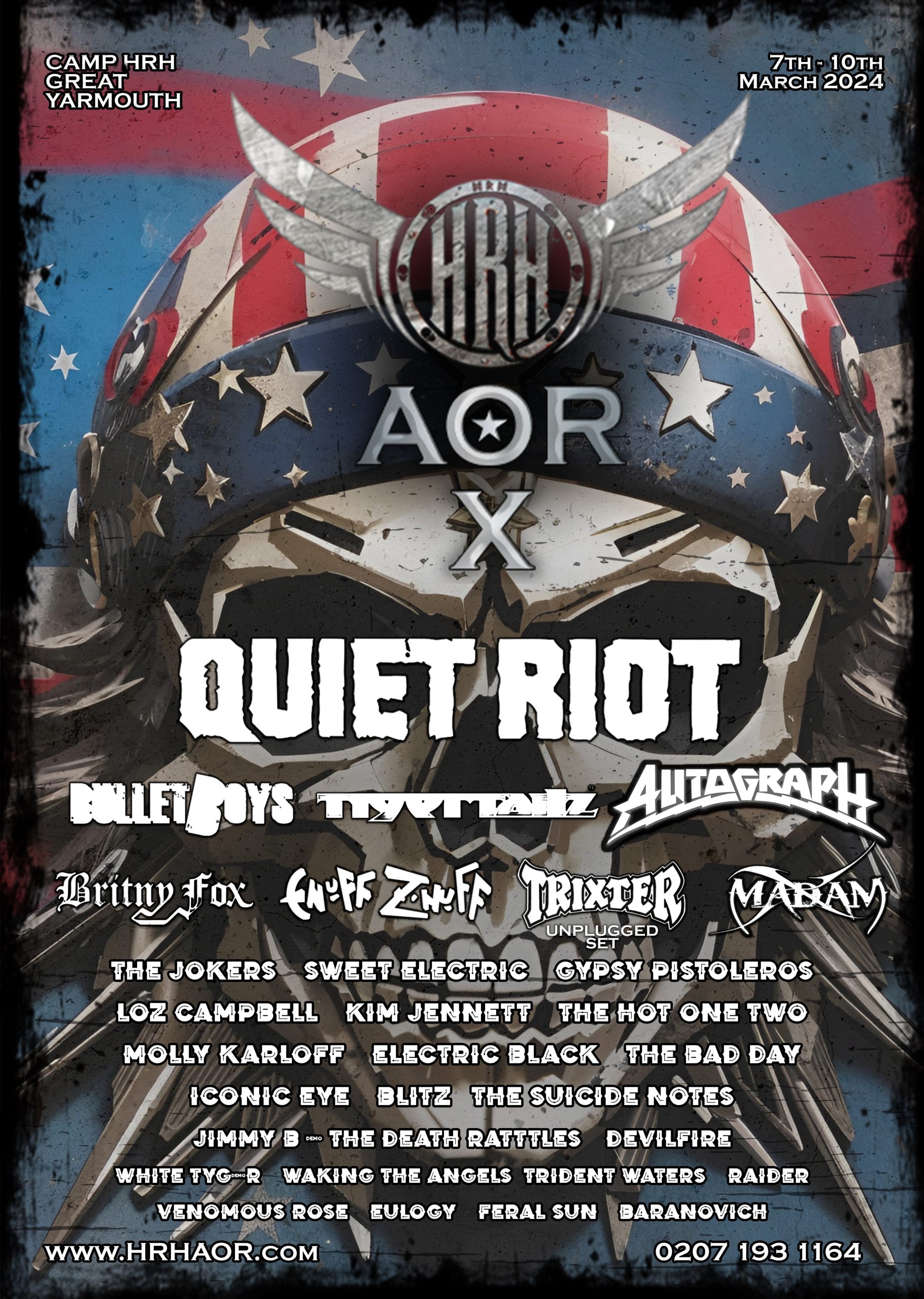 HRH AOR Line-Up – DARK WATCH LTD