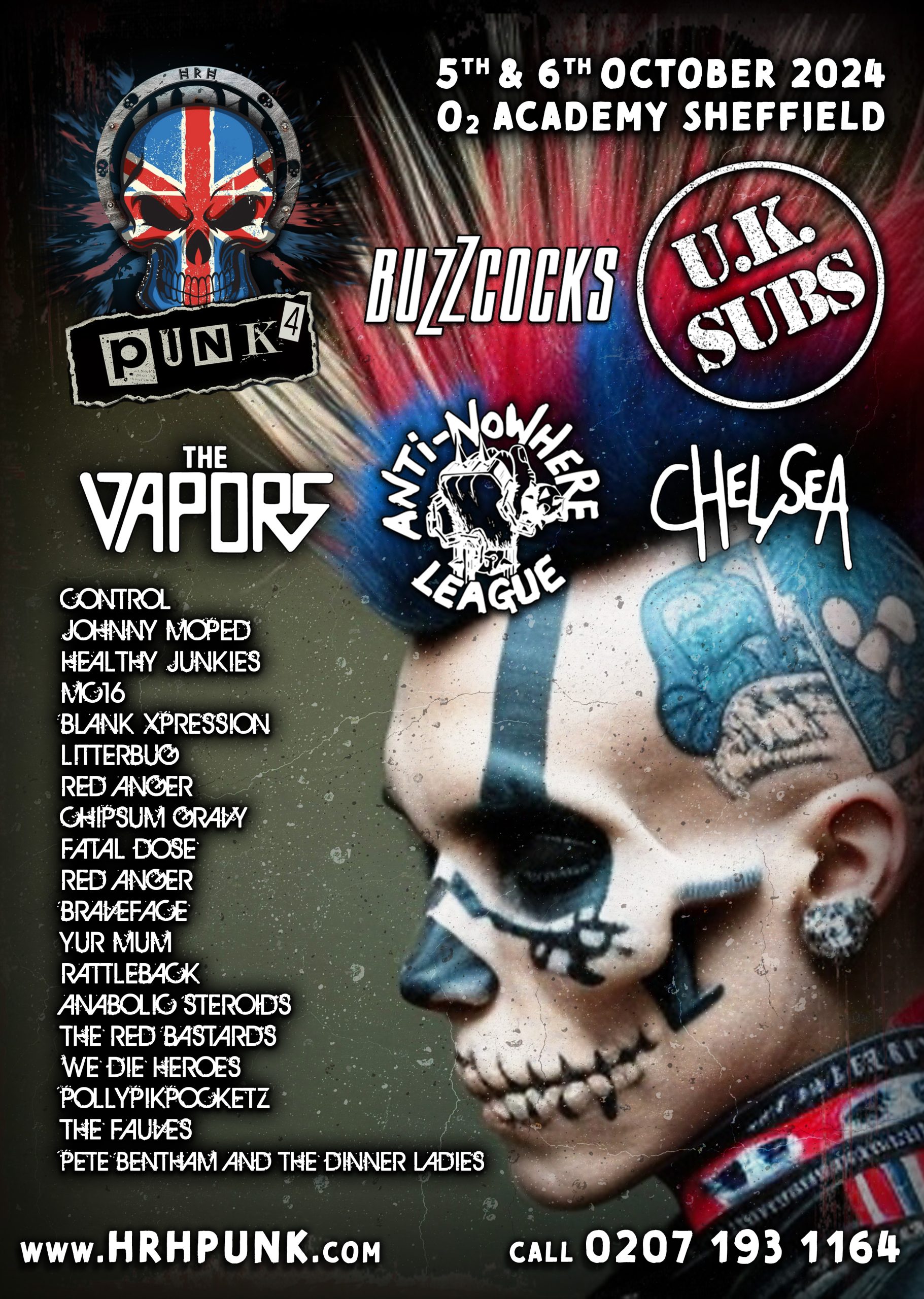 HRH Punk Line-Up – DARK WATCH LTD