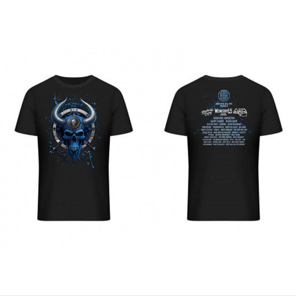 Hard Rock Hell 17 Valhalla – Brand Merch – November 2024 – DARK WATCH LTD