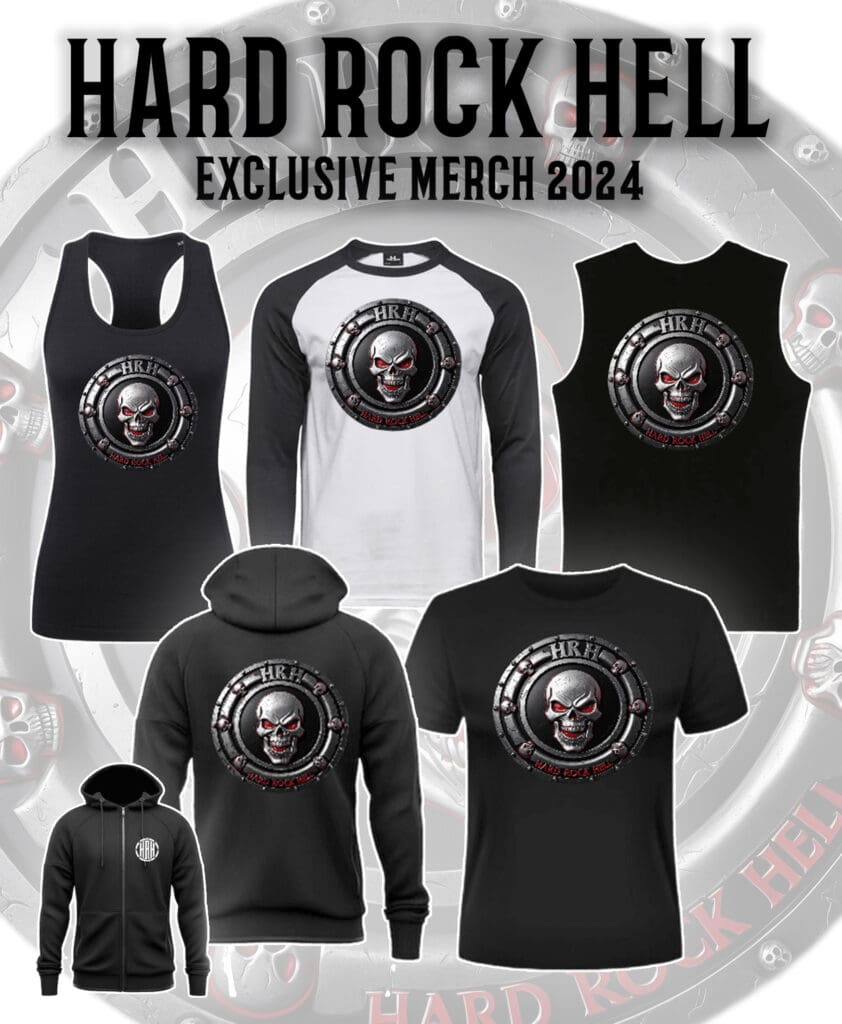 Hard Rock Hell – Brand Merch – September 2024 – DARK WATCH LTD